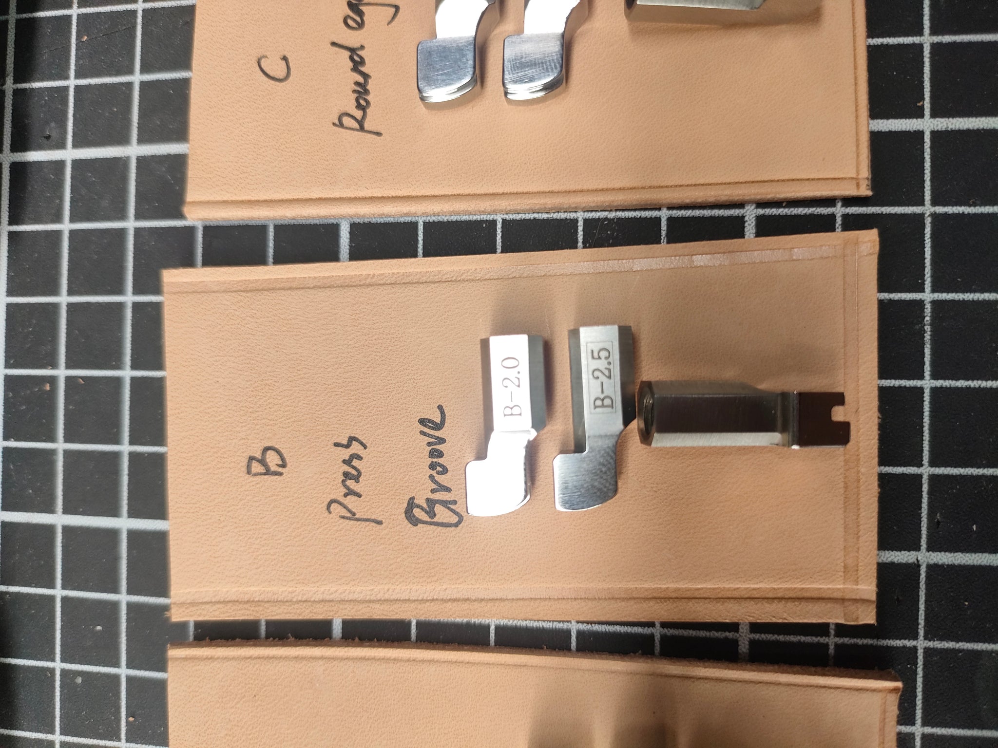 Interchangeable Creaser Tool( Mini creaser tip) – Kevin Leather Tools