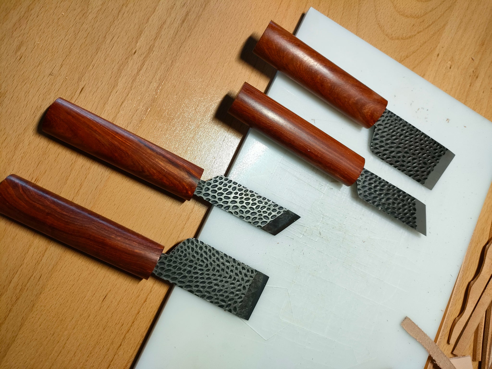 Japanese Style Forged Cutting / Skiving Knife – Kevin Leather Tools