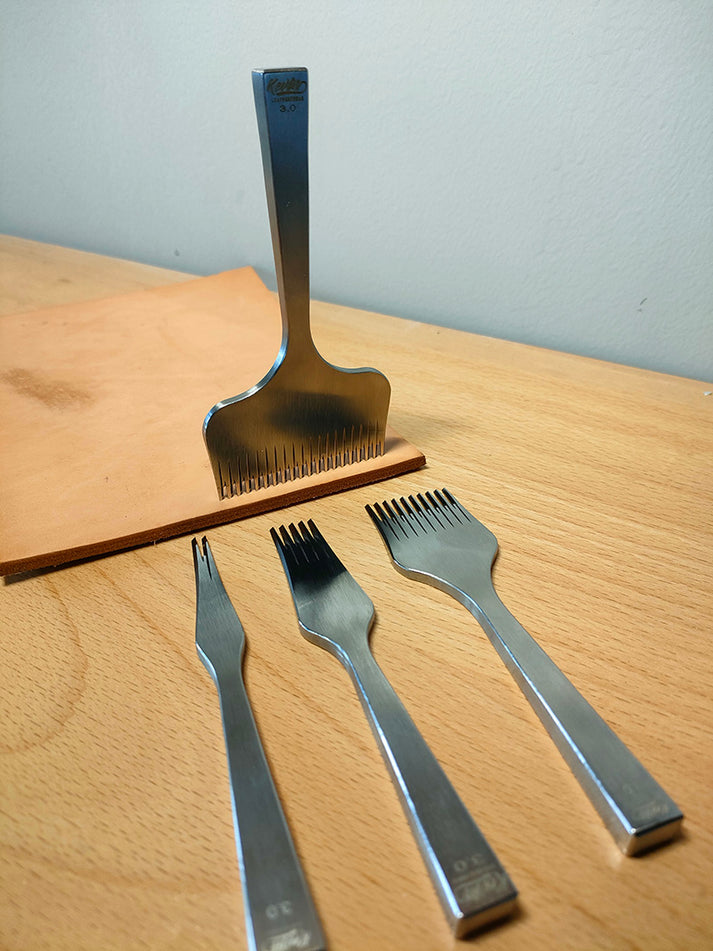 (NEW) Kevin Premium Pricking Irons (French Style) – Kevin Leather Tools