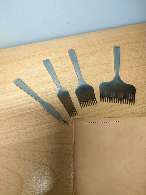 (NEW) Kevin Premium Pricking Irons (French Style) – Kevin Leather Tools