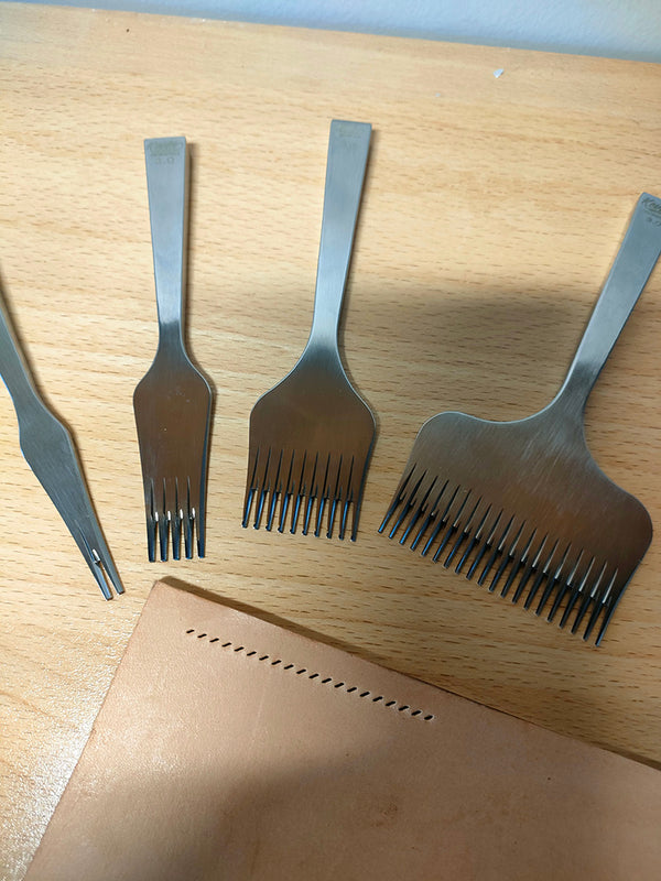 (NEW) Kevin Premium Pricking Irons (French Style) – Kevin Leather Tools