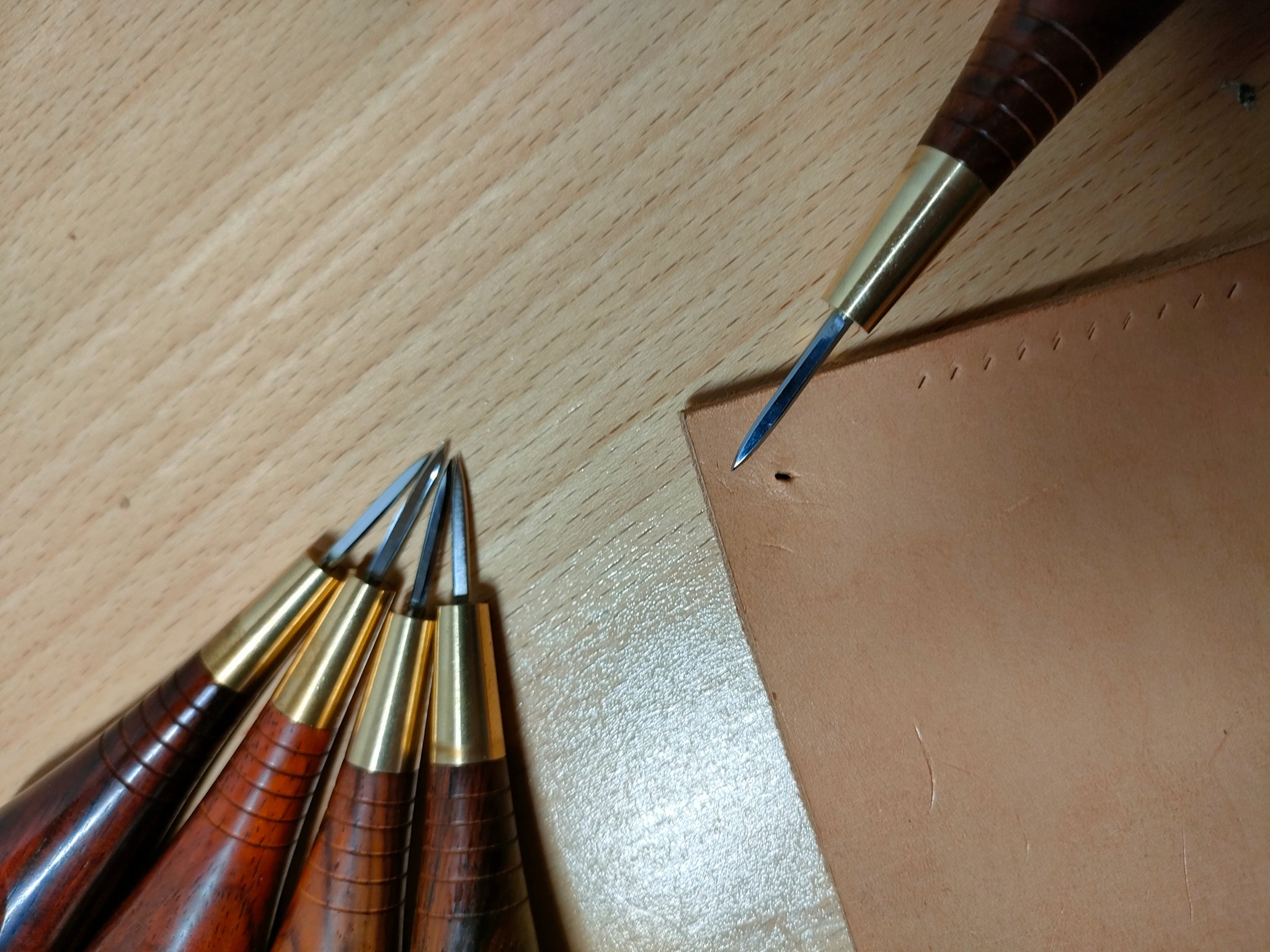 KL Straight Handle Awl – Kevin Leather Tools