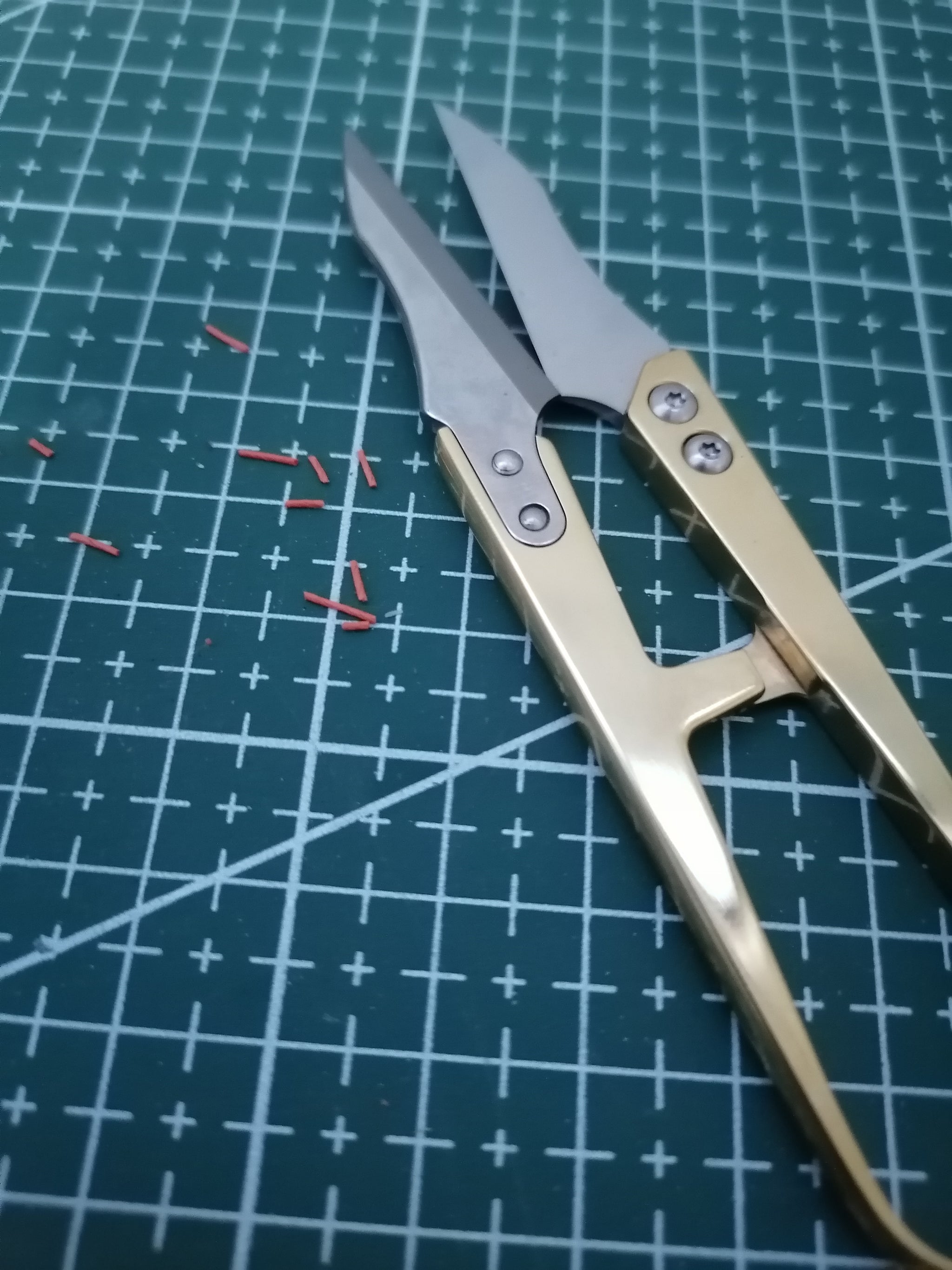 Brass scissor – Kevin Leather Tools